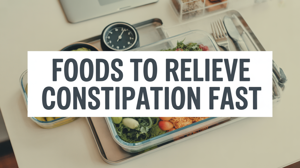 Foods for Constipation Relief: Complete Guide