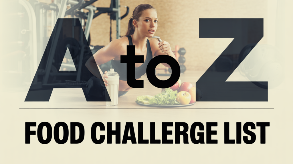 How to Do the A to Z Food Challenge for Better Health