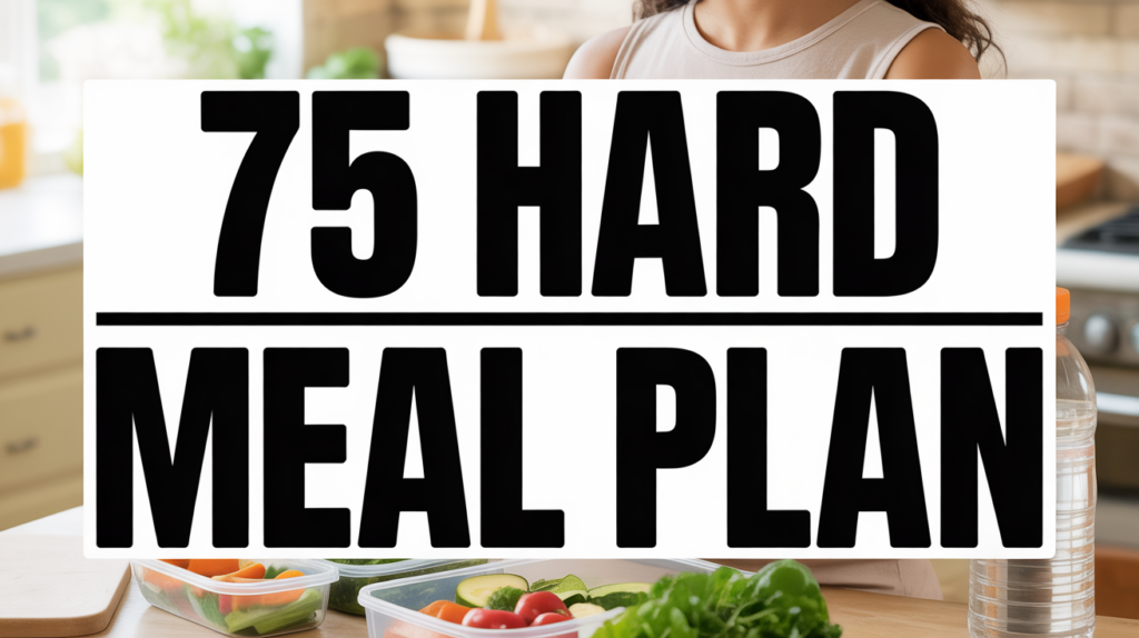 75 Hard Meal Plan: How to Fuel the Challenge