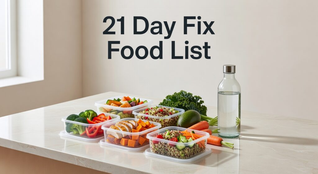 21 Day Fix Food List: Complete Guide to What to Eat