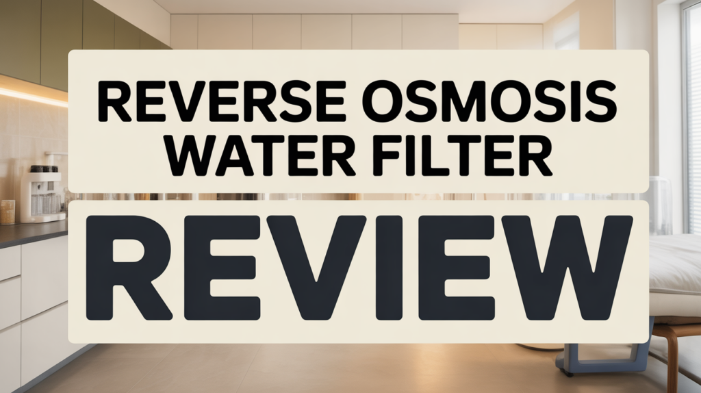 Reverse Osmosis Water Filter Review: Is It Worth It?